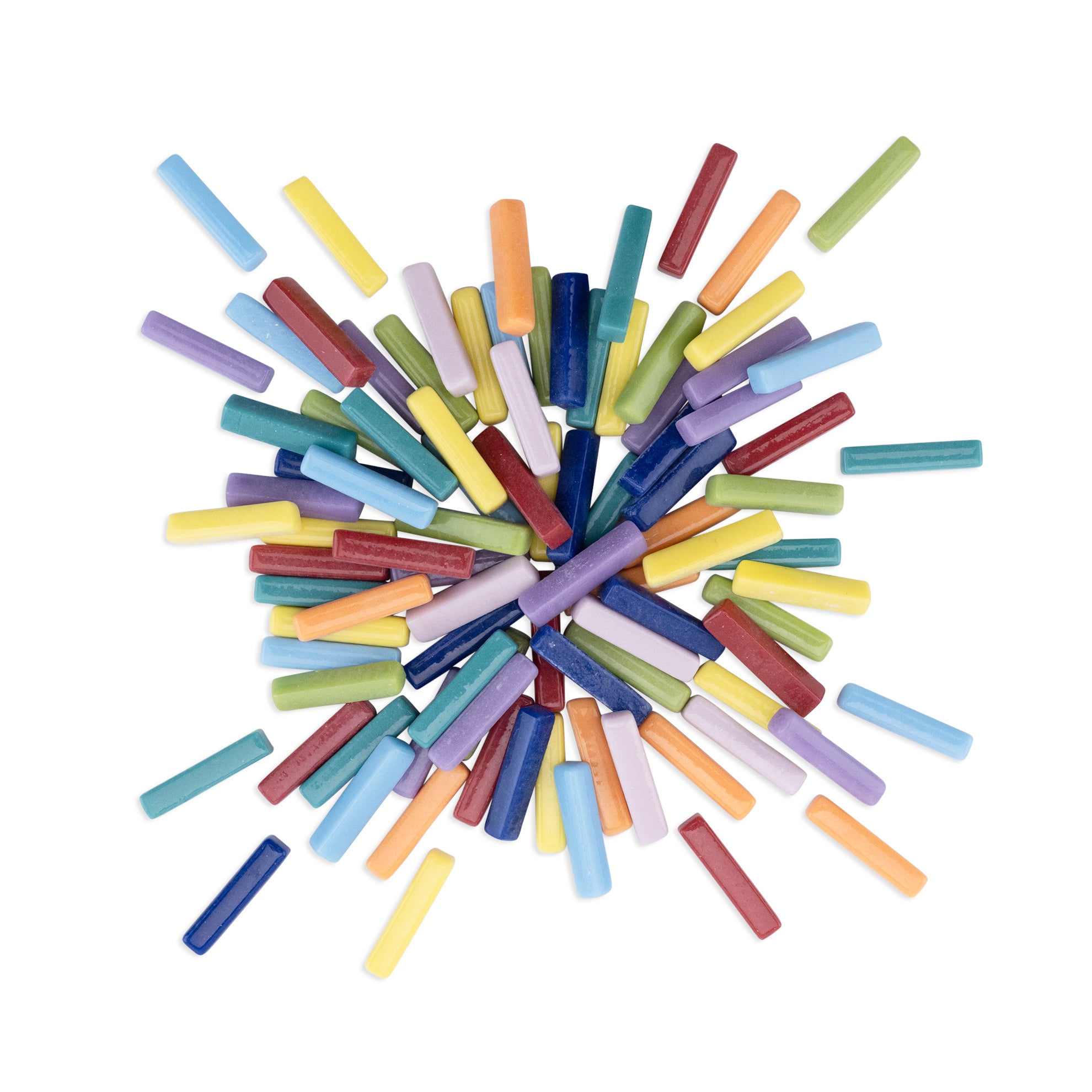 Glass Sticks – Mandala Art Mosaic