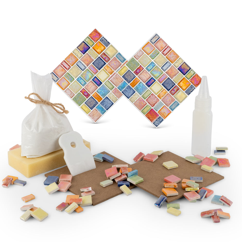 Carnevale Ceramic Kits – Mandala Art Mosaic