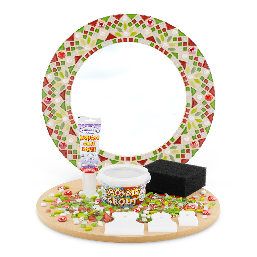 Christmas Mosaic Craft Kits | Mandala Art Mosaic