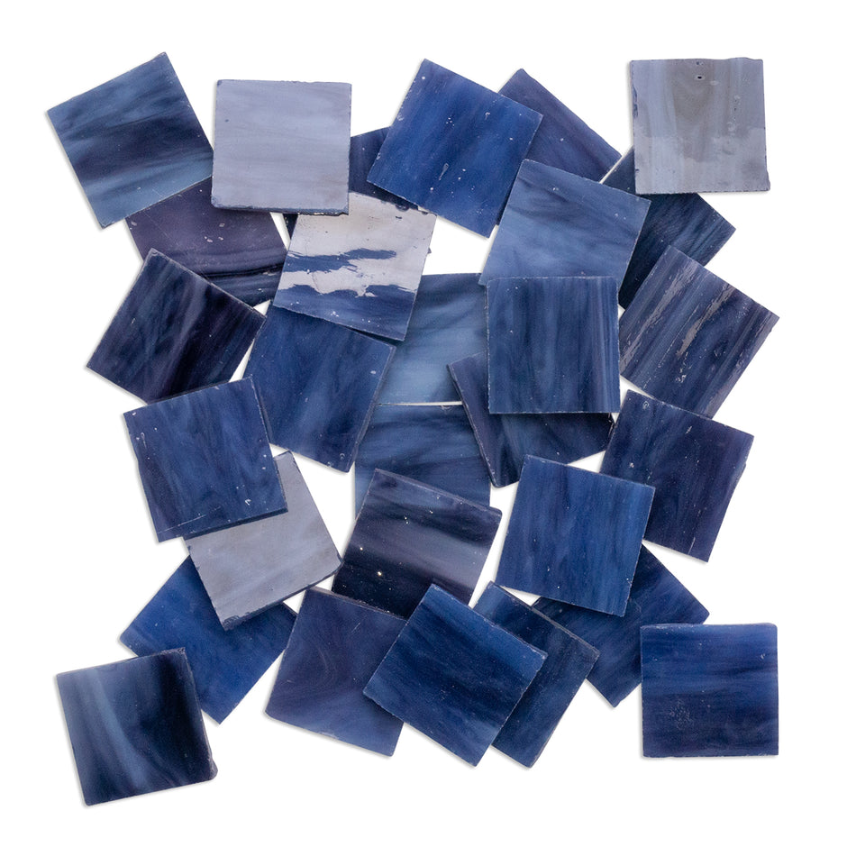 BLUE MOSAIC TILES – Mandala Art Mosaic